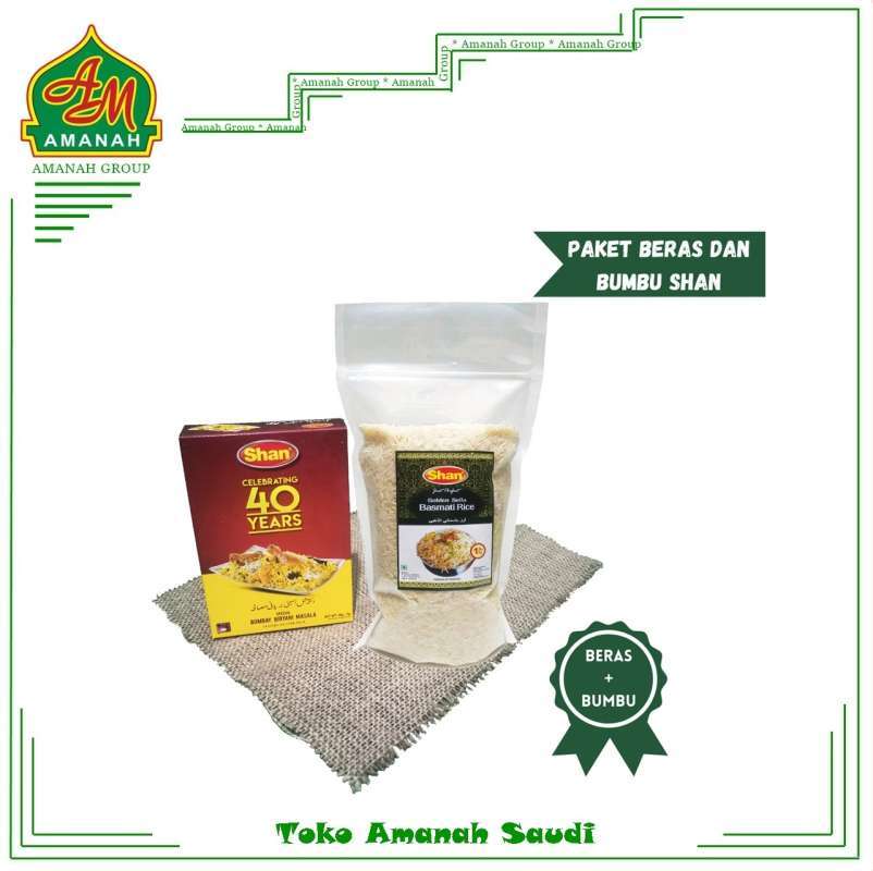 Jual Paket Beras Mati dan Bumbu Shan Bombay Biryani di Seller Toko ...