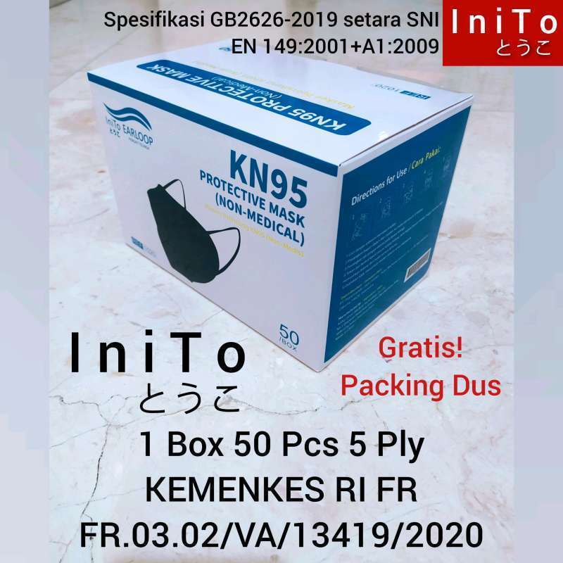 Jual Masker KN95 5Ply 5 Ply Masker KN 95 Masker Disposable Masker KN95 ...