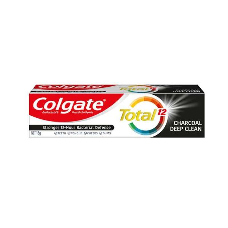 Jual COLGATE TP TOTAL 12 CHARCOAL D CLEAN 150g di Seller Hypermart Solo ...
