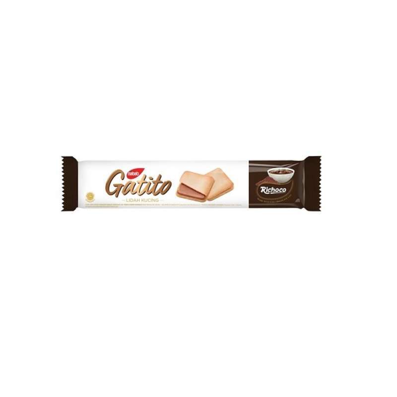 Jual NABATI GATITO SANDWICH COKLAT 128g di Seller Hypermart Ponorogo ...