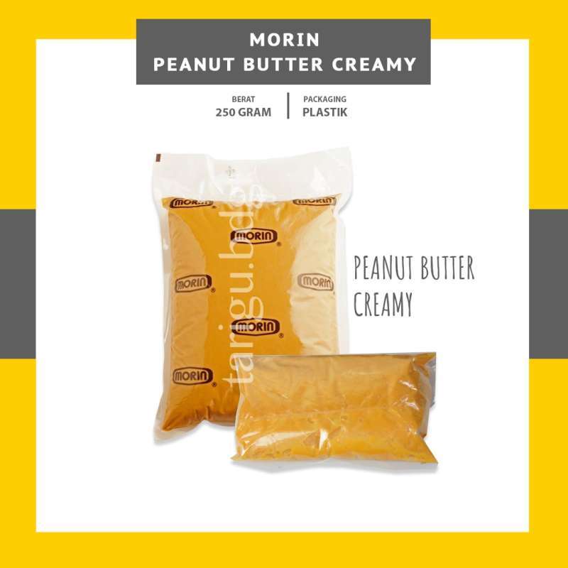 Jual Creamy Selai Kacang Morin 250gr - Saus Pasta Kacang - Peanut ...
