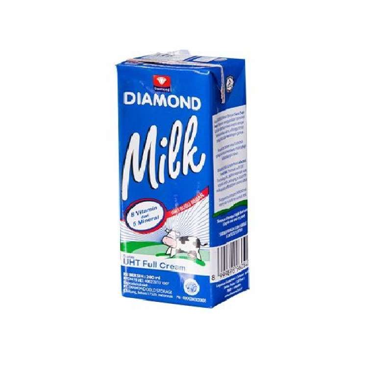 Jual Diamond Milk Uht Full Cream 200 Ml Di Seller Foodmart Atrium ...