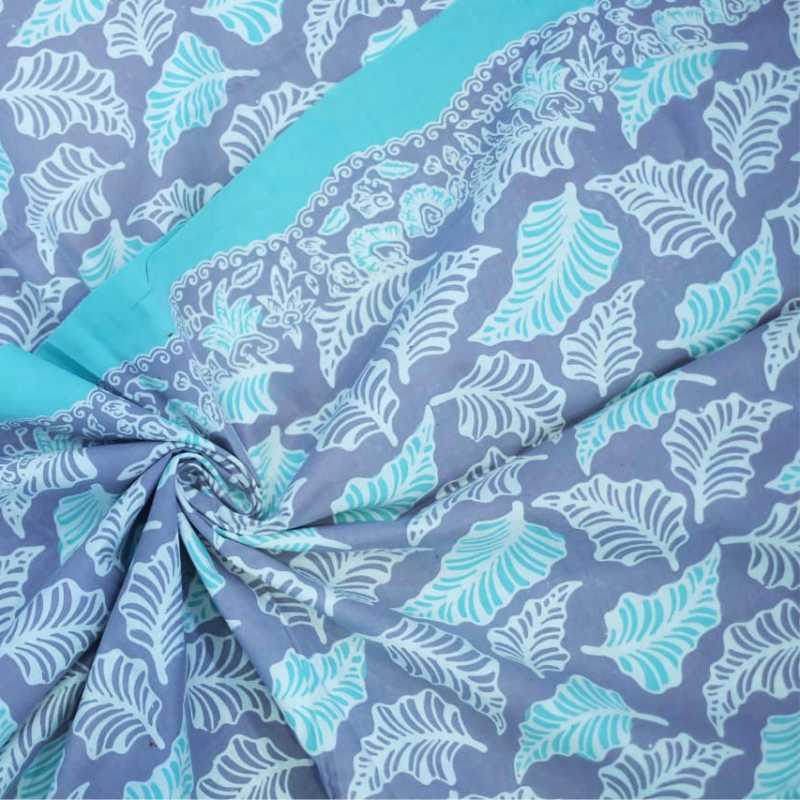 Promo Eb Tradisional Bahan Kain Batik Motif Daun Diskon 10% Di Seller ...