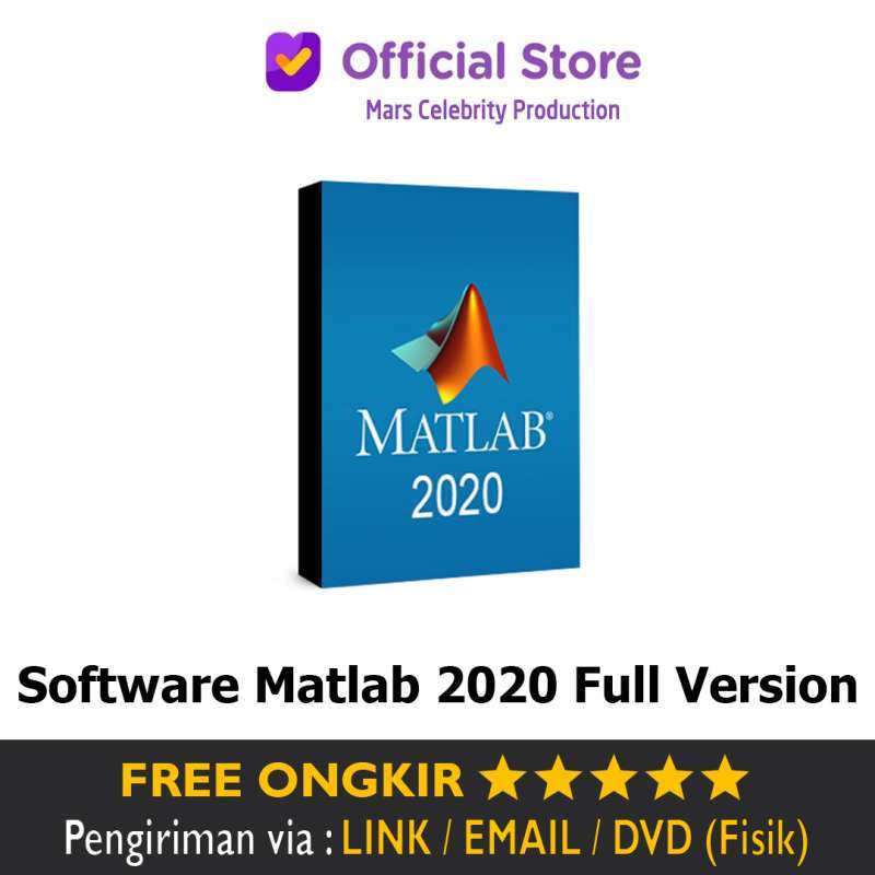 Jual Software Mathwork Matlab Mat Lab 2020 Windows OS Full Version PRO Lifetime Terbaru Premium ...