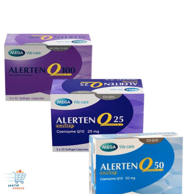 Jual Alerten Q10 100mg 30 Tablets Di Seller Opticare Indonesia ...
