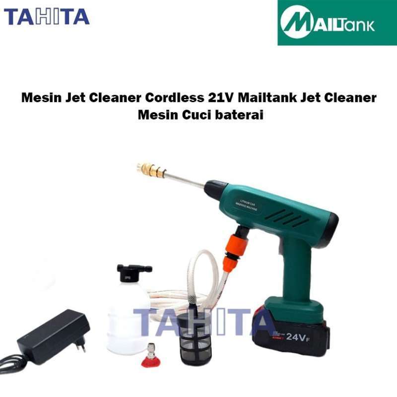 Jual Mesin Jet Cleaner Cordless 24V/Mailtank Jet Cleaner Mesin Cuci ...