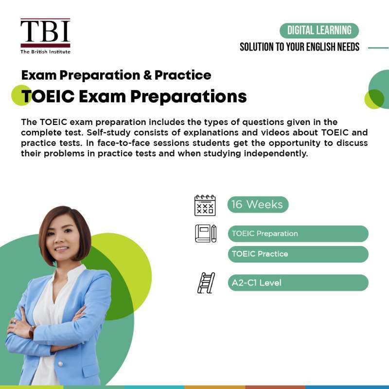 Jual Toeic Exam Prep. - Blended Learning Di Seller The British ...