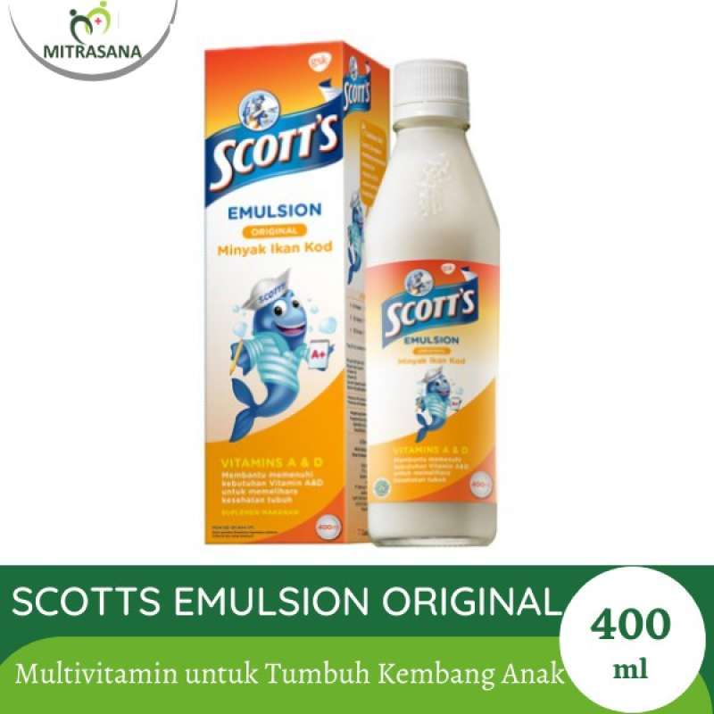Jual Scotts Emulsion Original 400ml di Seller Mitrasana - Pegangsaan ...