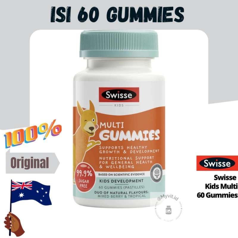 Jual Swisse Kids Multi Pastille Gummies 60 Pack ( PROMO ) di Seller ...