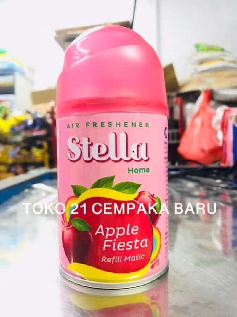 Jual Stella Refill Matic Spray APPLE FIESTA 1 KALENG | Pengharum ...