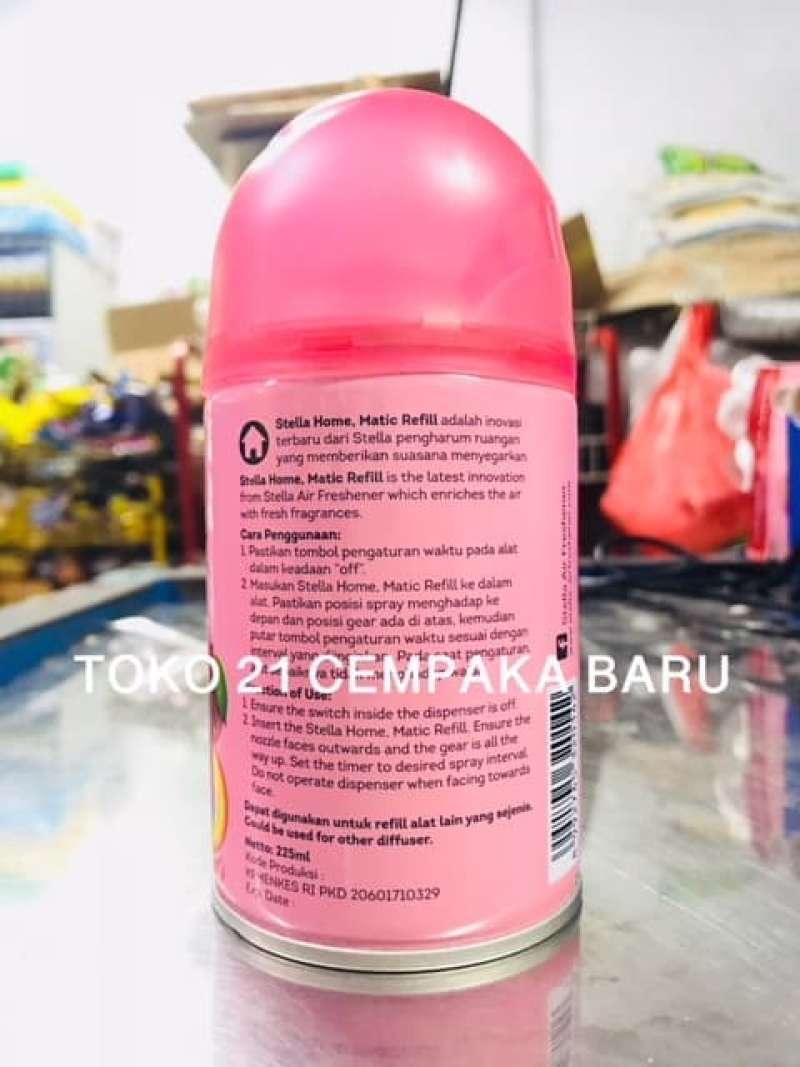 Jual Stella Refill Matic Spray Apple Fiesta 1 Kaleng | Pengharum ...