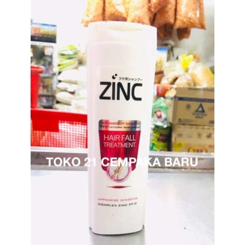 Jual Zinc Shampoo HAIR FALL TREATMENT Botol 340 ml |Murah Shampo Zinc ...