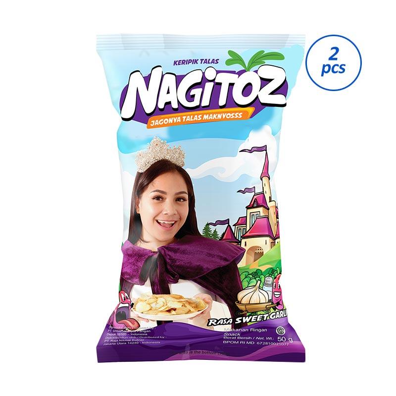 Jual Nagitoz Sweet Garlic Keripik [50 g/ 2 pcs] di Seller Bliblimart ...