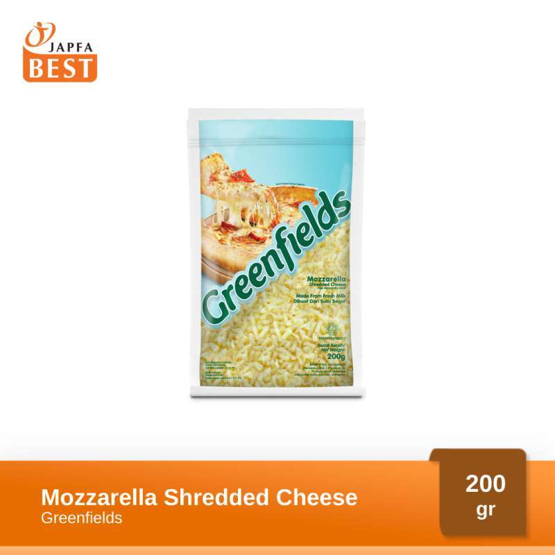 Promo Mozzarella Shredded Cheese / Keju Mozzarella Parut Greenfields ...