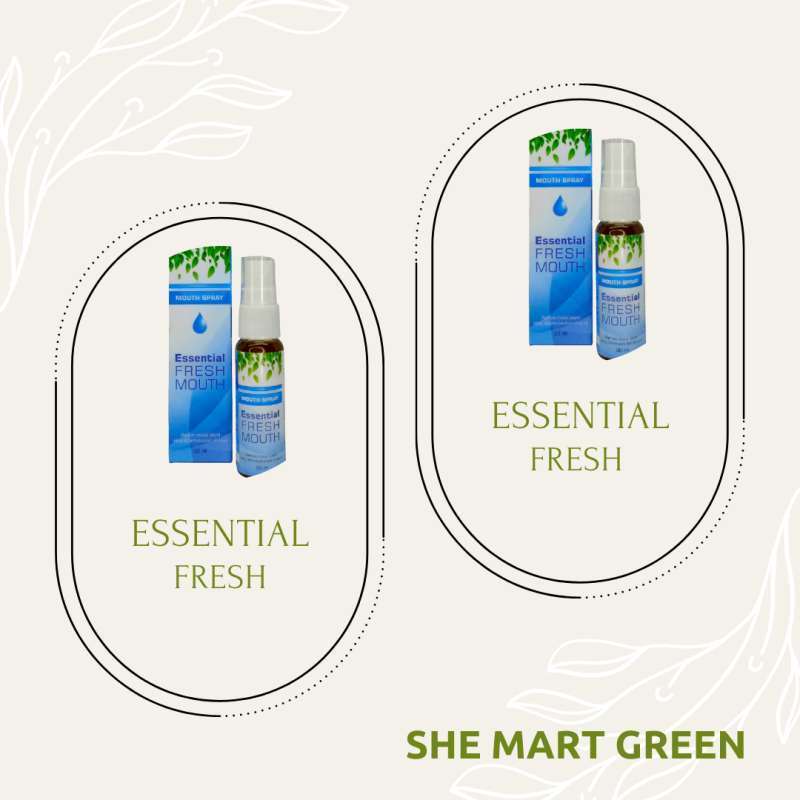 Promo Essential Fresh Parfum Mulut Alami Mouthwash Penghilang Bau Mulut ...