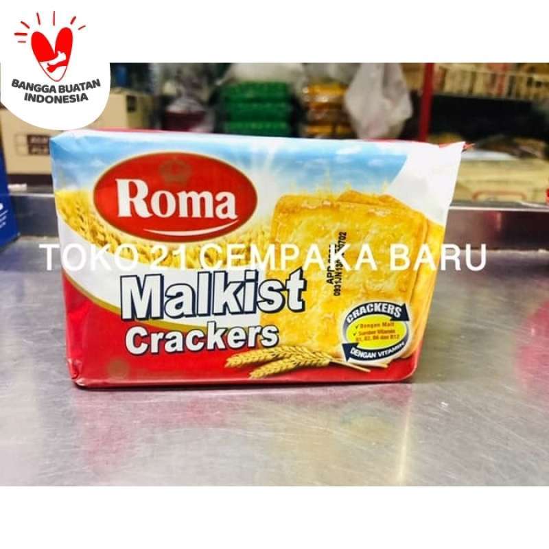 Jual Roma Malkist Crackers 135 gram | Krakers Biskuit Roma Murah Promo ...