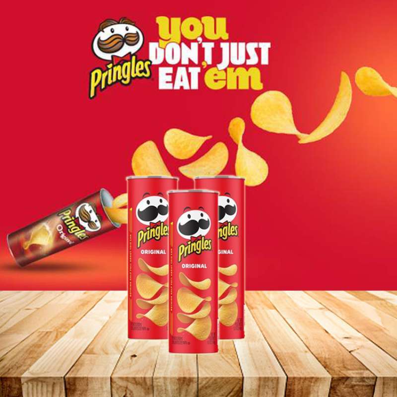 Jual Pringles Original [107gr x 3 pcs] Halal di Seller Rezeki Fresh ...