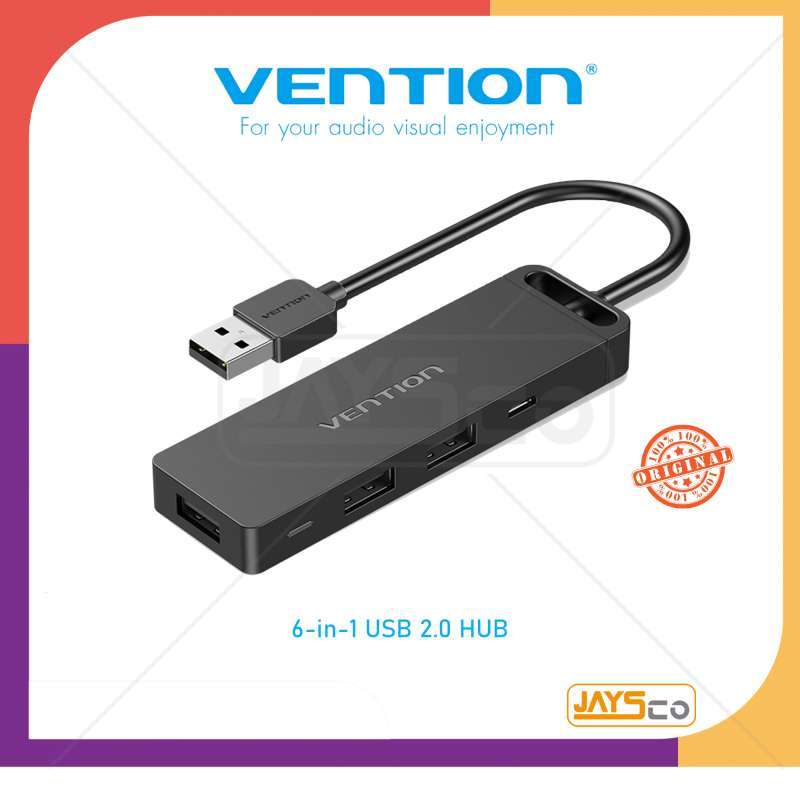 Jual Vention Usb HUB 2.0 Card Reader TF SD Micro Power Supply External ...
