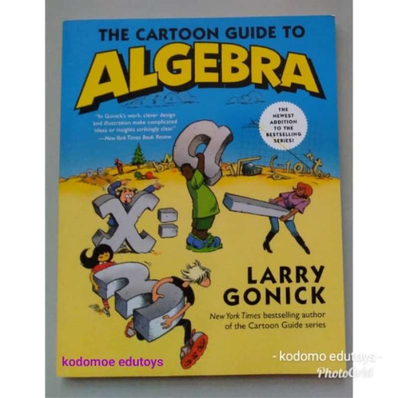Jual THE CARTOON GUIDE TO ALGEBRA BY LARRY GONICK,BUKU KOMIK ...