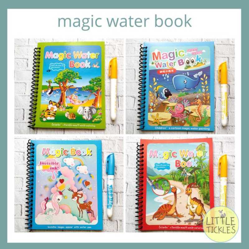 Jual Magic Water Book - Buku Mewarnai Gambar Anak dengan Air ...