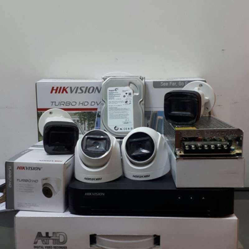 Jual BEST PROMO PROMO HARGA PAKET NEW CAMERA HIKVISION 4 CAMERA TURBO ...