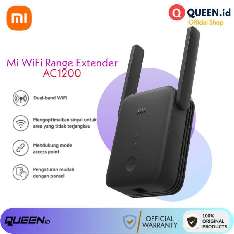 Promo Xiaomi Mi Wifi Range Repeater Extender AC1200 Dual Band 5Ghz 1200Mbps Diskon 21% di Seller ...