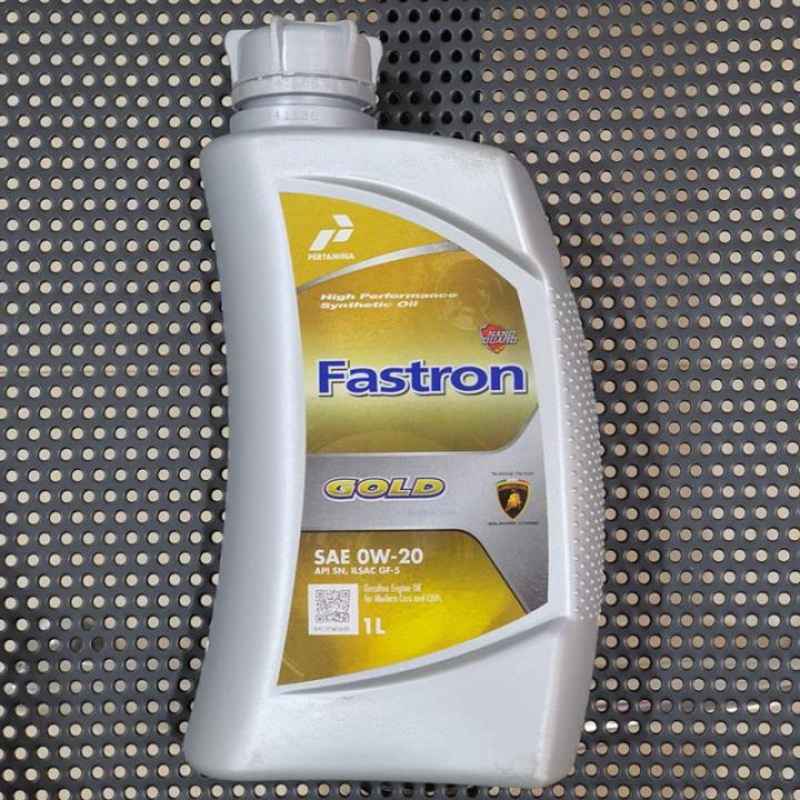 Jual Oli Mobil Pertamina Fastron Gold 1l, 0w-20, Sn/gf-5 Di Seller ...