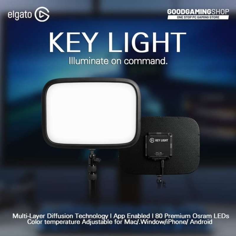 Jual Elgato KEY LIGHT / KEYLIGHT Professional Studio LED Panel di ...