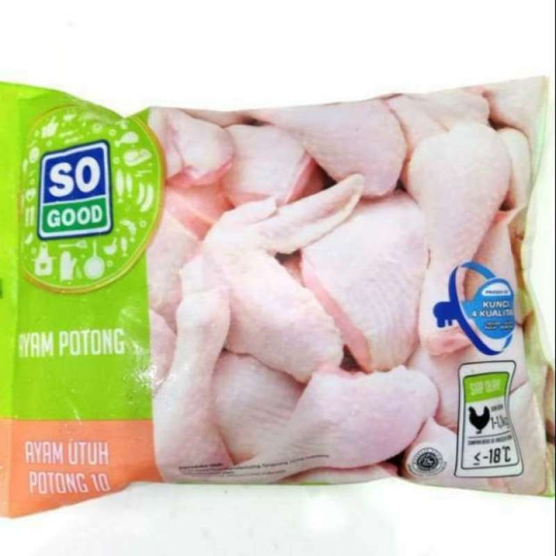 Jual So Good Japfa Ayam Utuh Potong 10 1KG [Halal & Higienis] - 03 di ...