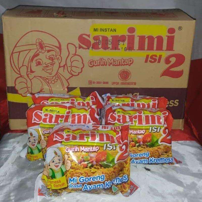 Jual Sarimi Isi 2 Ayam Kremes Mie Instant 1 Dus isi 24 | Sarimie Goreng ...