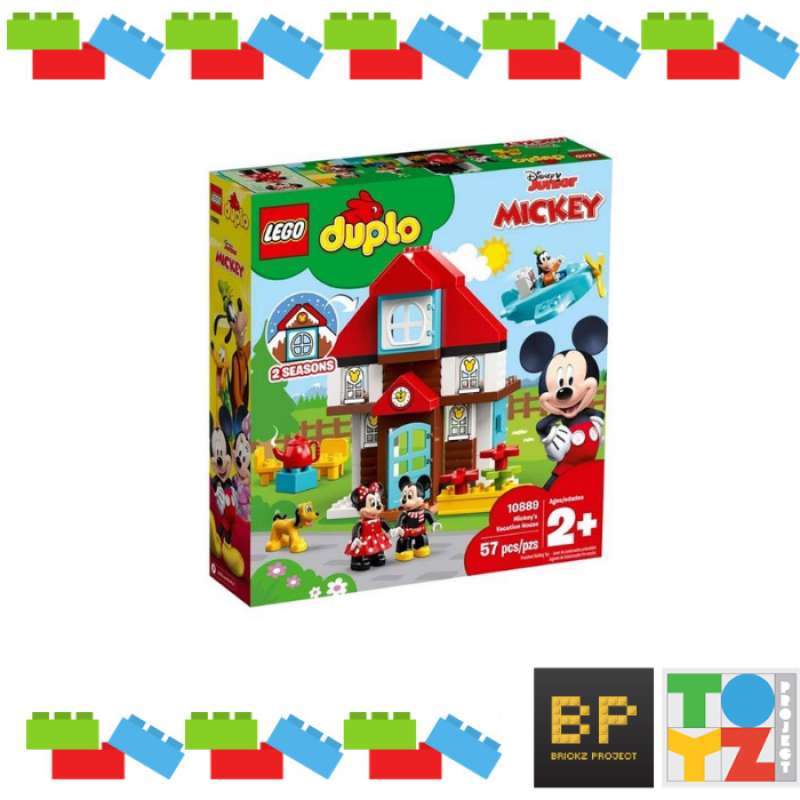 Jual LEGO 10889 DUPLO Mickey's Vacation House di Seller Toyz Project ...