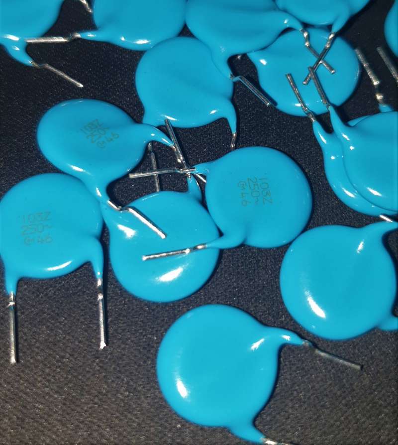 Jual Kapasitor Keramik 103z 250v 103 10nf Original Murata Biru - Min ...