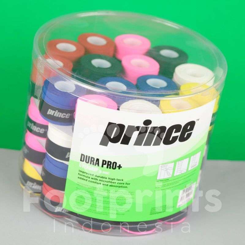 Jual Footprints Indonesia Prince Dura Pro+ Tacky Overgrip Grip Tenis ...