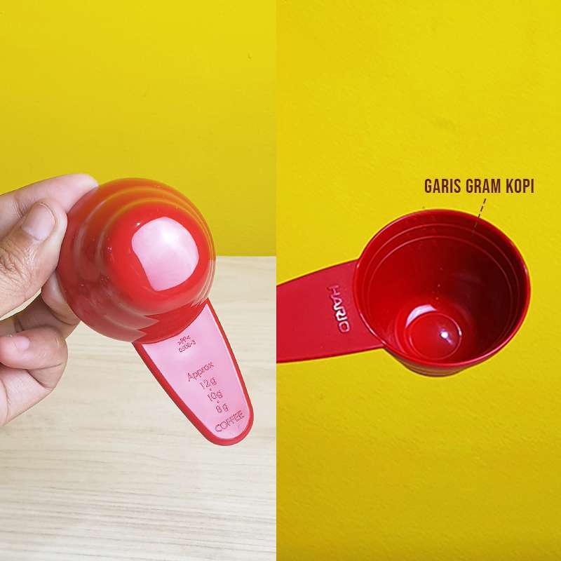 Jual Hario V60 Dripper Plastik 02 Manual Brew Coffee Drip V60 Set Merah ...