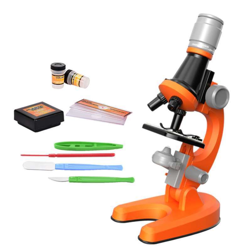 Promo 1200X Portable Biological Experiment Microscope School Science ...