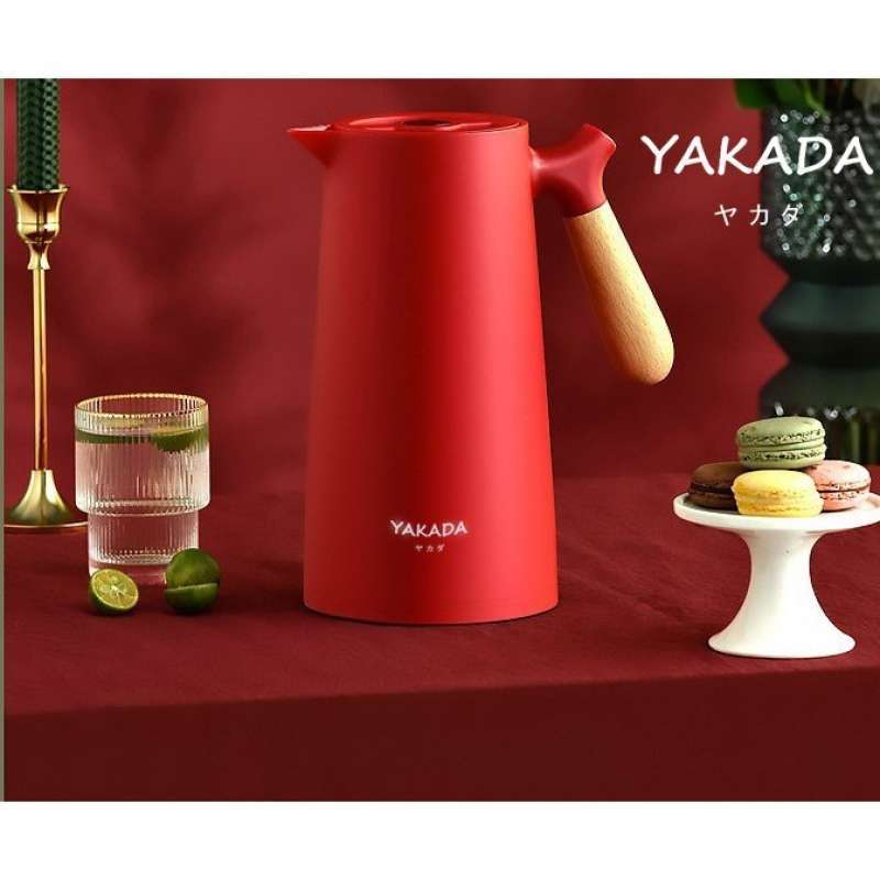Jual Thermos Teko Jug Air Panas Aesthetic 1 L With Handle Wooden Y-029 ...