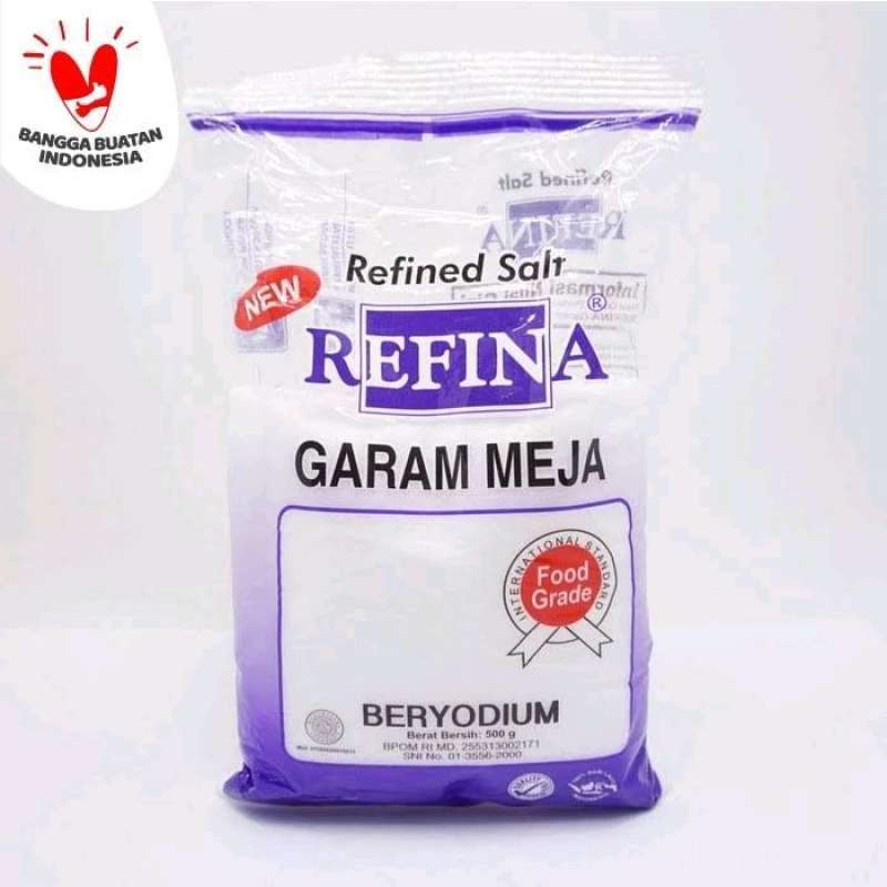 Jual Garam Refina [20 Pcs/500 g] - 1 Bal Halal di Seller ANEKA BOGA ...