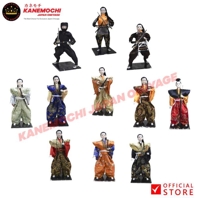 Promo Kanemochi Japan Kenshin Samurai Doll 30 cm - Souvenir Jepang ...