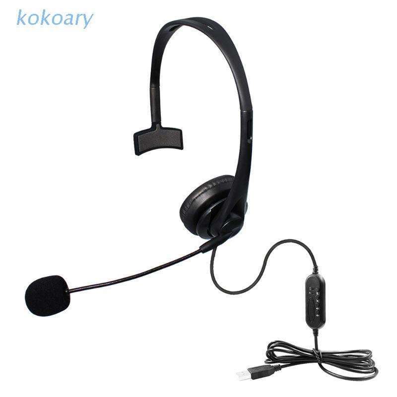 Promo FREE ONGKIR Kok Headset Headphone Kabel Usb Noise Canceling ...