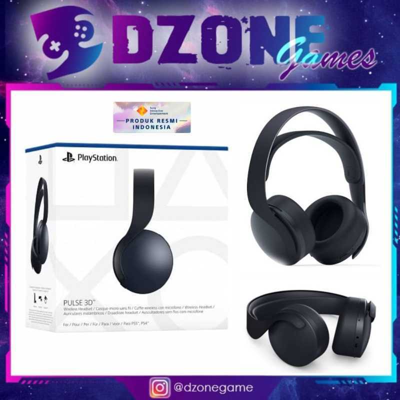 Jual PS5 Pulse 3D Wireless Headset PS5 Headphone Midnight Black di ...