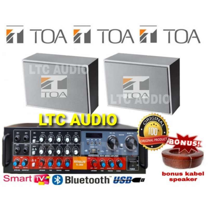 Jual RECOMMENDED PAKET SOUND SYSTEM TOA INDOOR UNTUK CAFE / RESTO ...