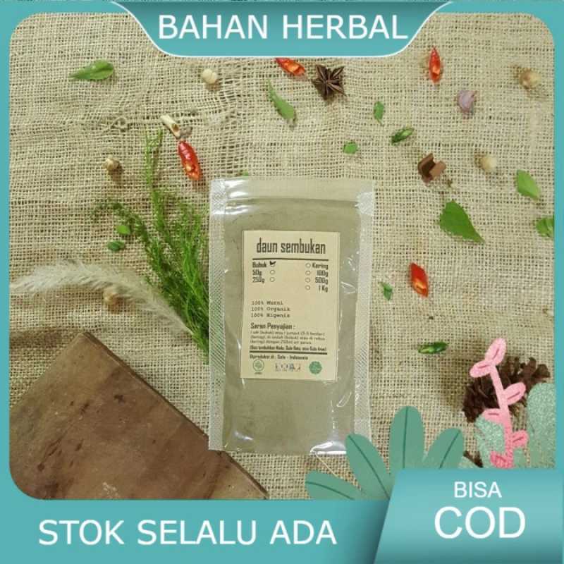 Jual DAUN SEMBUKAN BUBUK 50 GRAM - Samanea Saman - MURNI - JSR - REMPAH ...