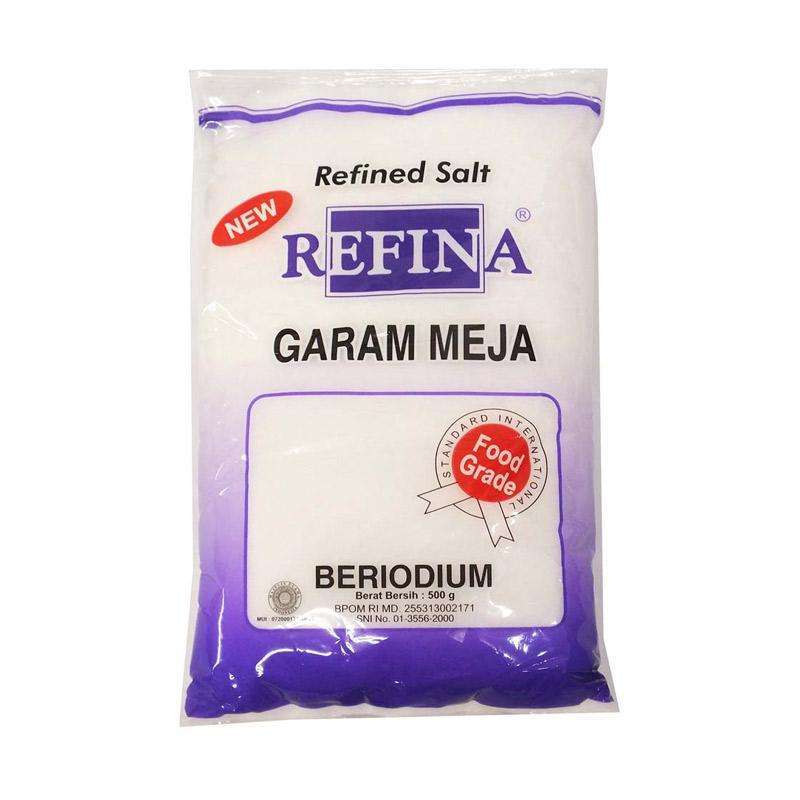 Jual Garam meja REFINA 500G di Seller Toko dewi - Pegadungan, Kota ...