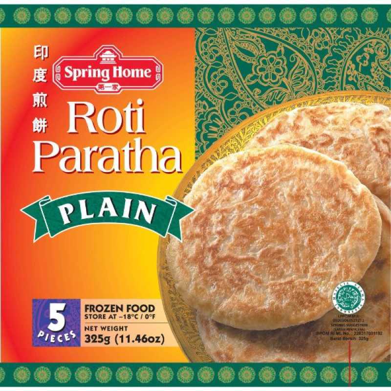 Promo TYJ OS Roti Paratha Plain [325 gr] Diskon 18% di Seller Sukanda ...