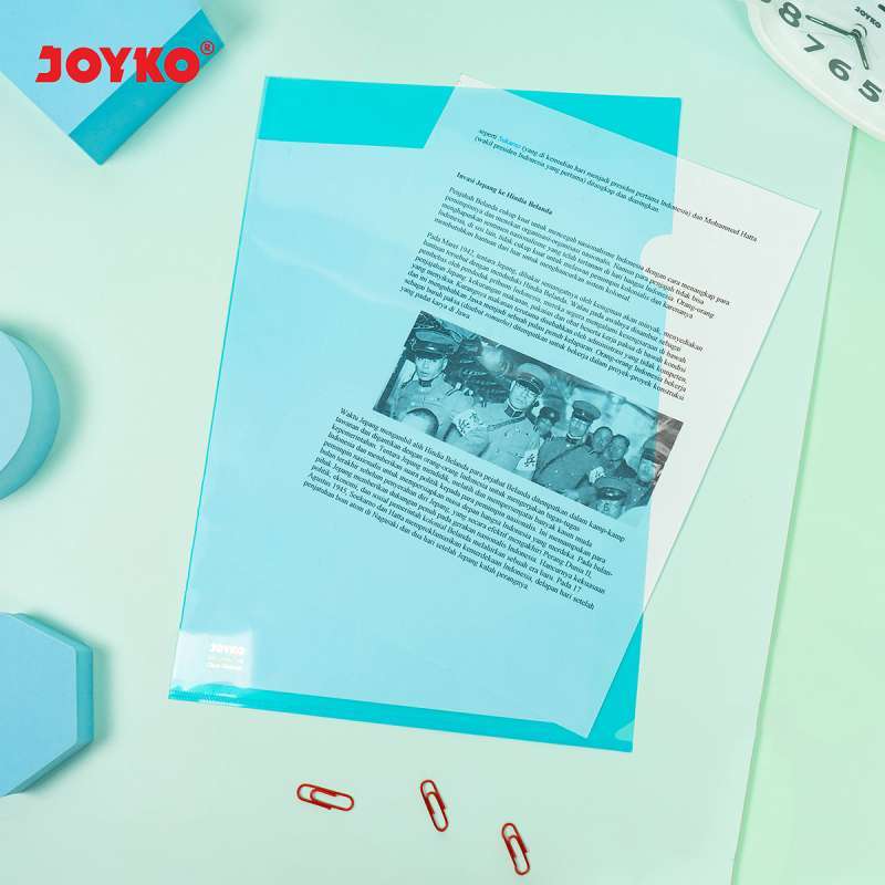 Promo Clear Sleeves Map L Bening Transparan Joyko Cs-10/a4 2335/f4 - Cs ...