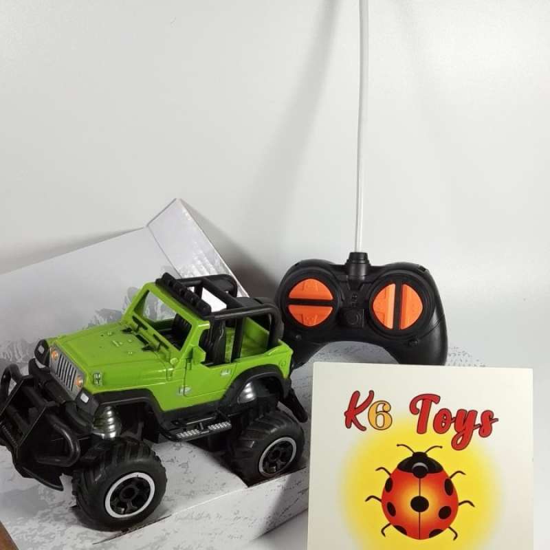 Promo Mobil RC Mini Jeep warna Hijau Diskon 17% di Seller Sentosa ...