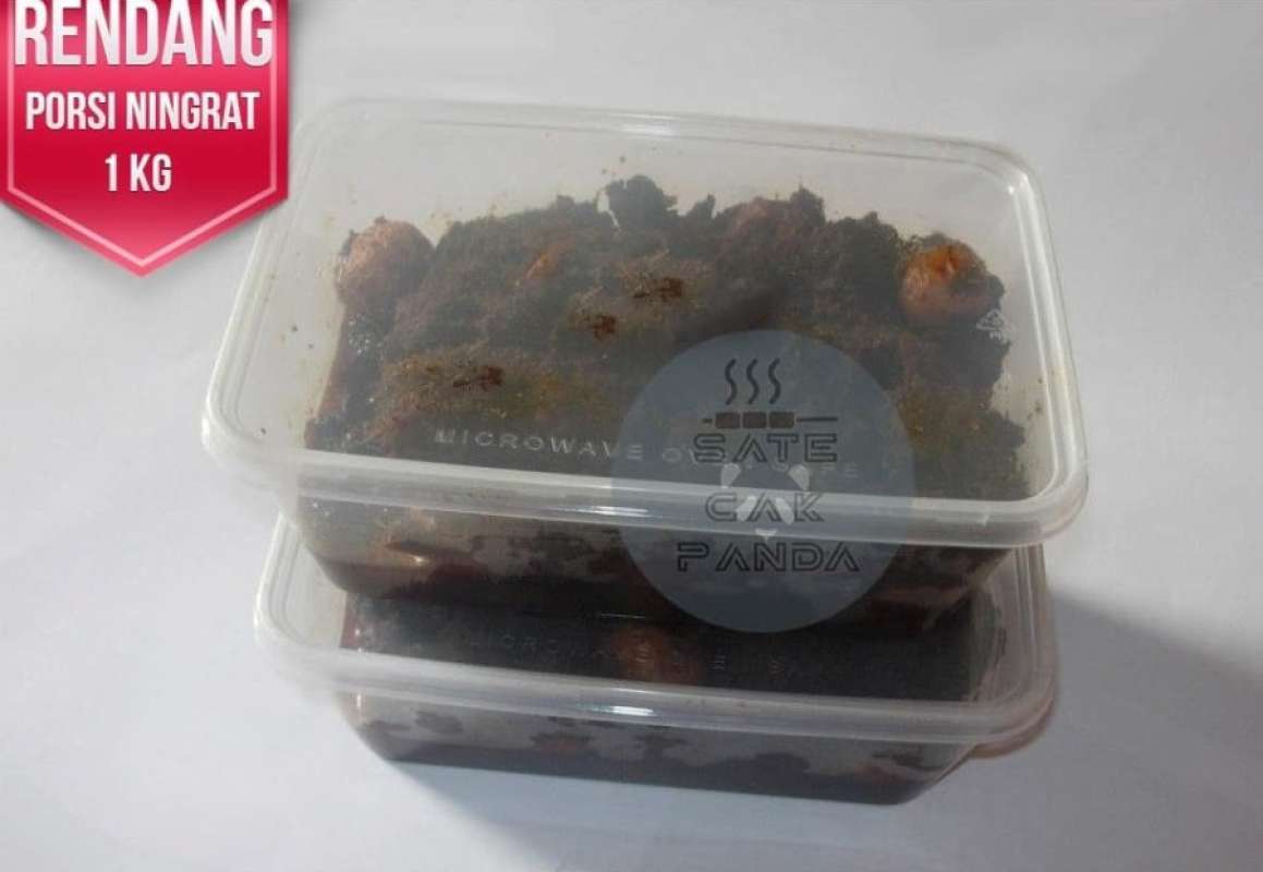 Jual Rendang Daging 1 kg di Seller Sate Cak Panda - Medokan Ayu, Kota ...