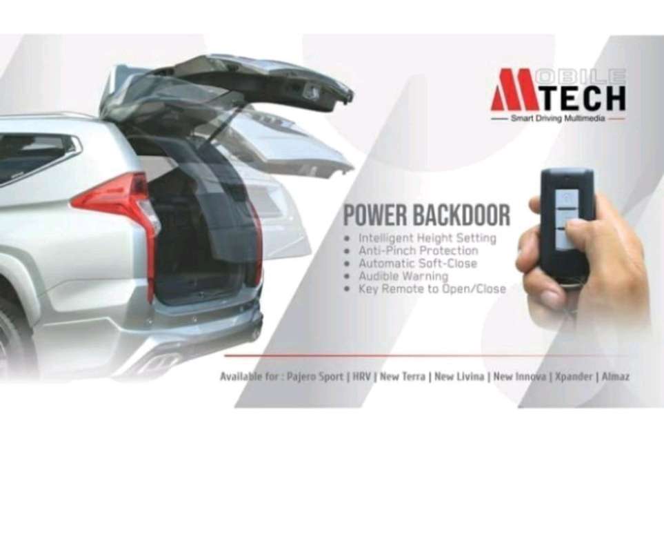 Promo PAKET POWER BACK DOOR PAJERO FACELIFT NEW MTECH WITH KICK SENSOR ...