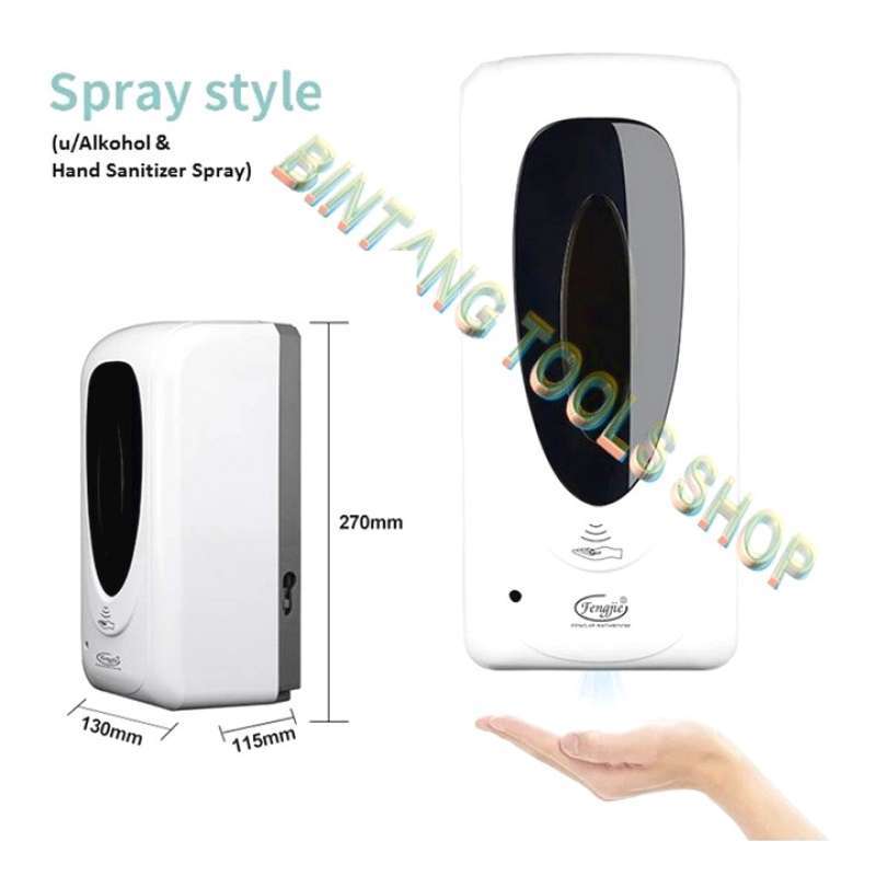 Jual Jual F1409I Automatic Soap Dispenser Foam Gel Spray Hand Sanitizer ...