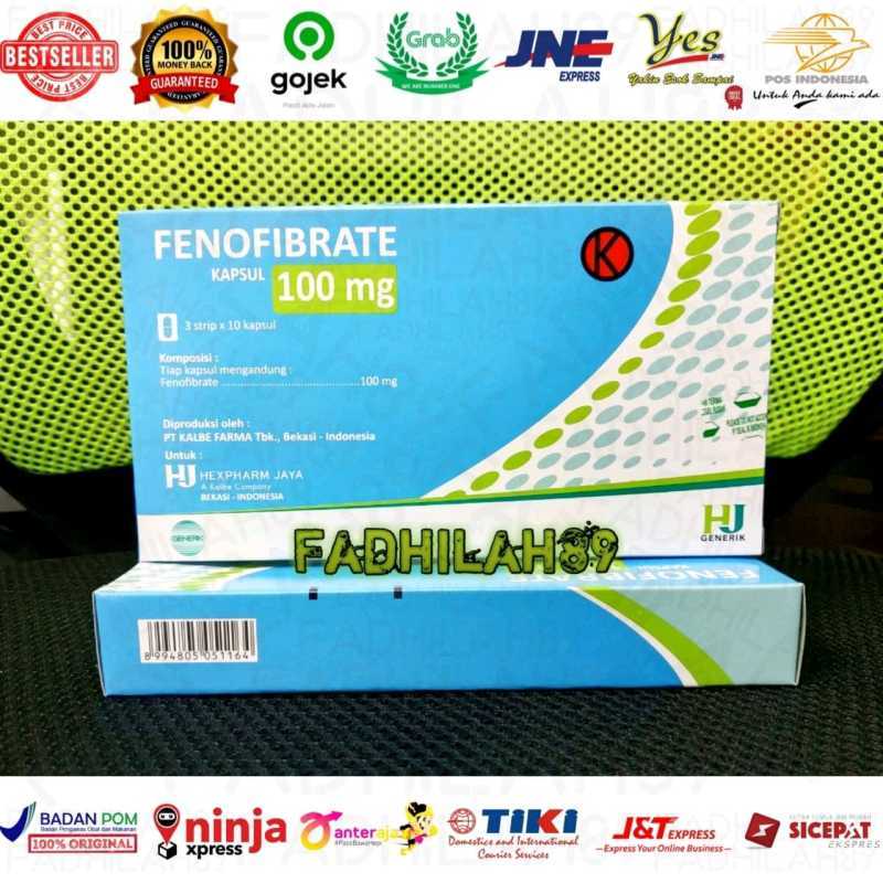 Jual Fenofibrate 100 Mg Box (30 Kapsul) - Obat Kolesterol Di Seller ...